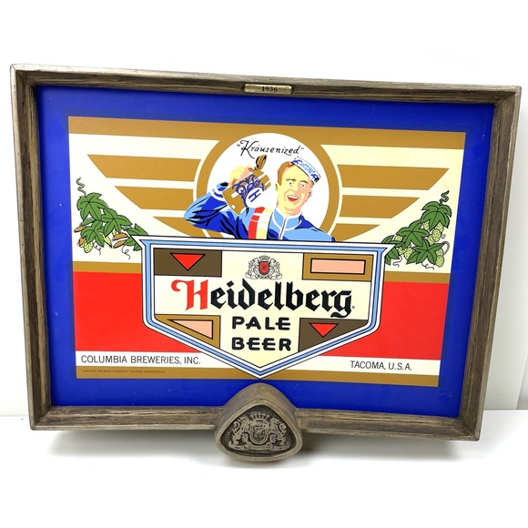 Heidelberg | Art | Vintage Heidelberg Extra Pale Beer Sign | Poshmark